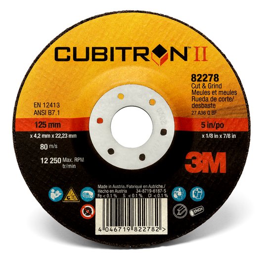 3M™ Cubitron™ II Cut & Grind Schruppscheibe | Schruppscheibe ...